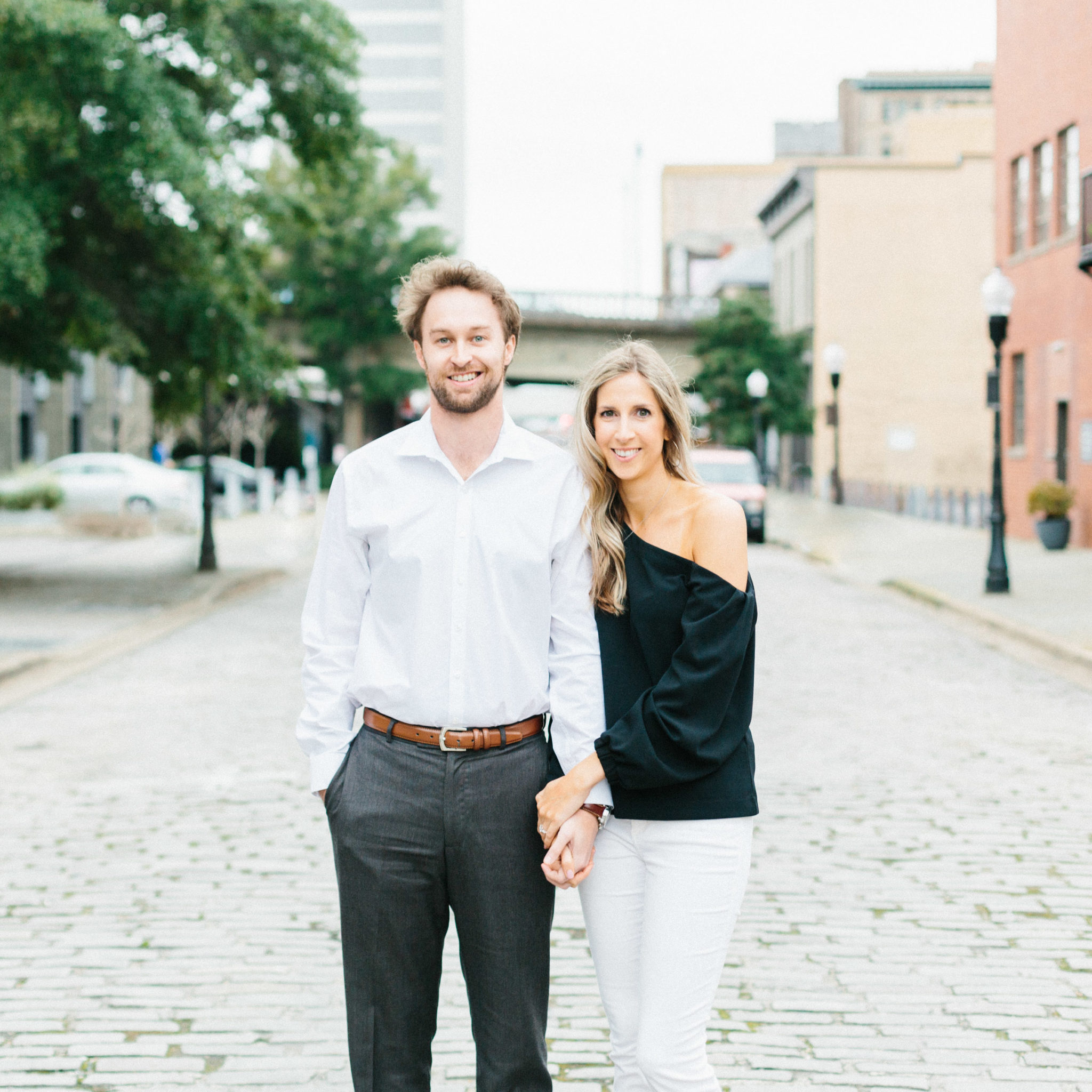 Anna & Andy | Morris Avenue and Railroad Park Engagement Session ...