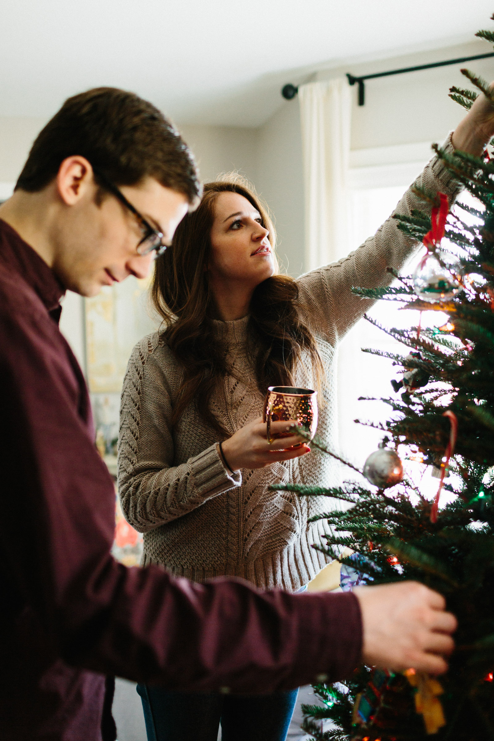 A Christmas Session At Home in Birmingham, Alabama - janamusselwhite.com